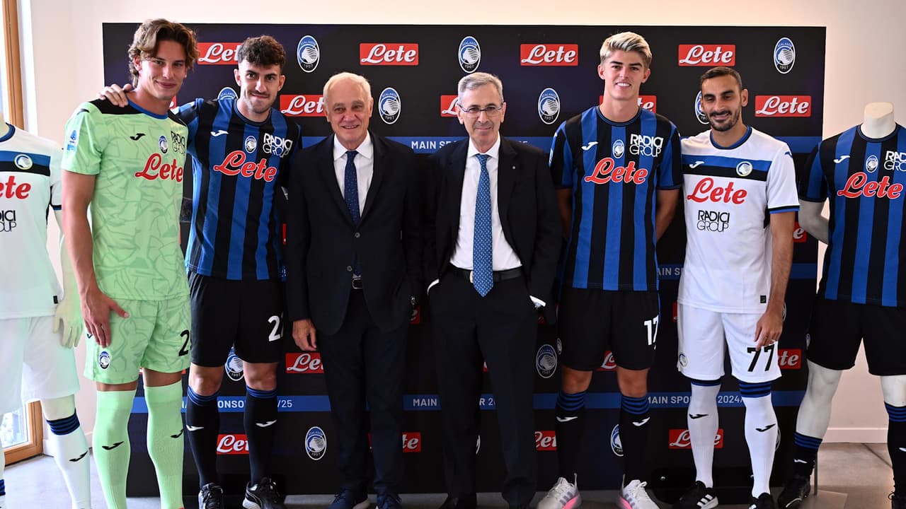 Acqua Lete è Main Sponsor Atalanta | Atalanta
